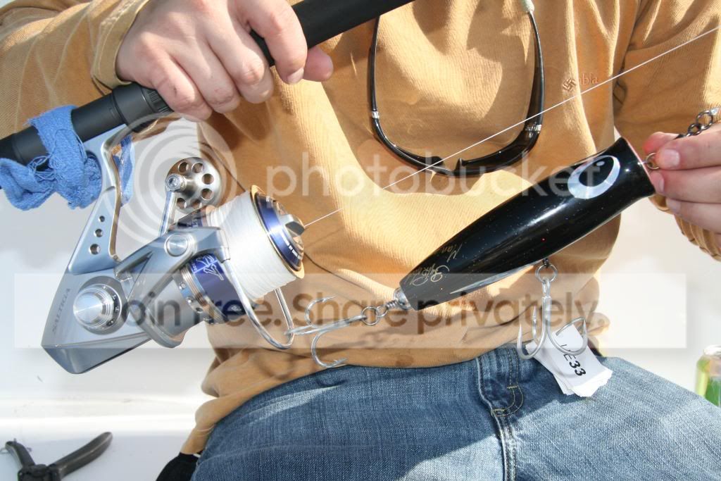 Leader on a popping set up | 360 Tuna Fishers Forum