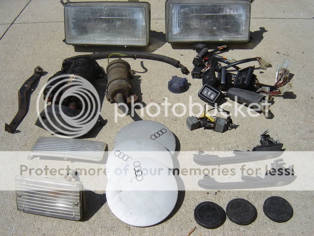 Various 4000cs & Syncro parts. Rare fog light switches | VW Vortex ...